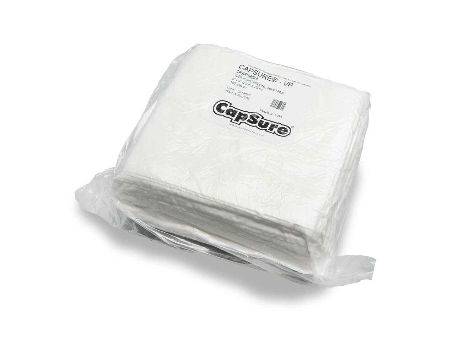 CPSVP09098P Lint Free Cleanroom Wipes - Berkshire Corporation