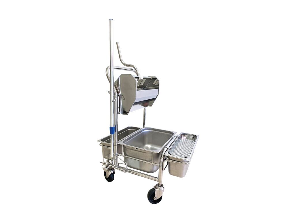BCR® Cleanroom Mop Cart Bucket System - Berkshire Corporation